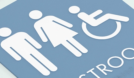 Metro Restroom Signs | HOTELSIGNS.COM