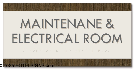 Economy Signs by HOTELSIGNS.com | 2 line room sign extended length room ...