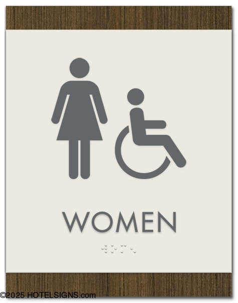 Economy Signs by HOTELSIGNS.com | women sign with female and isa ...