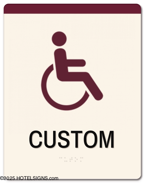 Garner Sign Store by HOTELSIGNS.com | 1 line custom regulatory sign ...