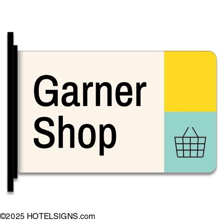Garner Sign Store by HOTELSIGNS.com | garner shop perpendicular ...