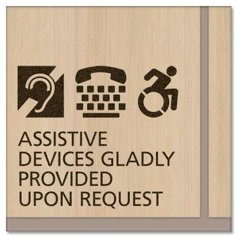 Hilton Dual-Brand Sign Store by HOTELSIGNS.com | assistive devices ...