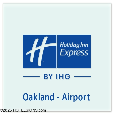 Holiday Inn Express Store by HOTELSIGNS.com | podium sign with holiday ...