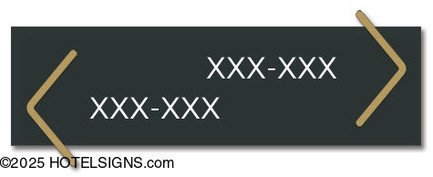 Holiday Inn Family Sign Store by HOTELSIGNS.com | 2 line directional ...