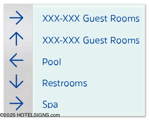 Holiday Inn Family Sign Store by HOTELSIGNS.com | 5 line directional ...