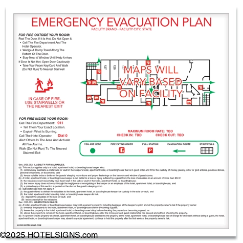 Holiday Inn Family Sign Store by HOTELSIGNS.com | bordered evacuation ...