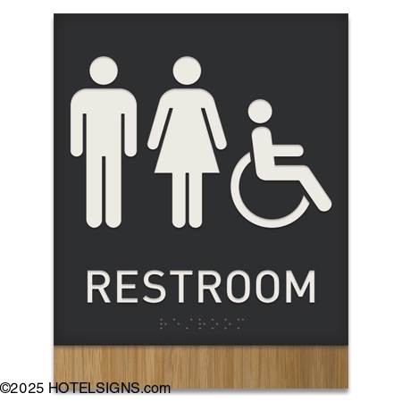 Home2 Suites Sign Store by HOTELSIGNS.com | restroom sign with unisex ...
