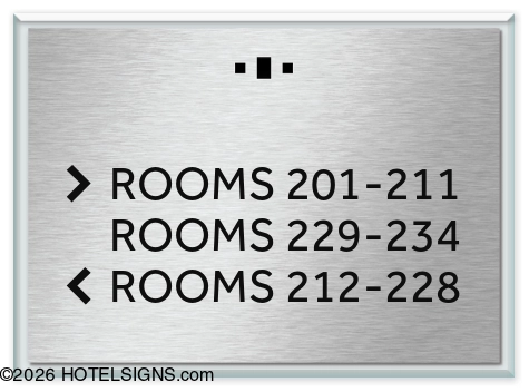 Marriott Full Service Sign Store by HOTELSIGNS.com | 4 line directional ...