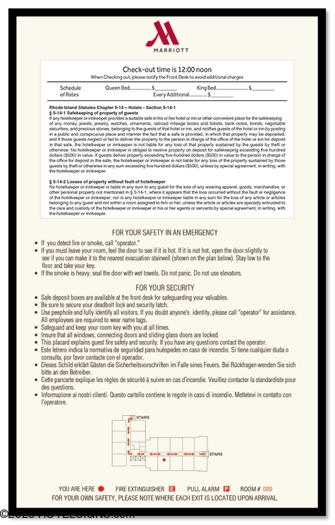 Marriott Full Service Sign Store by HOTELSIGNS.com | guest room ...