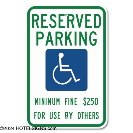 Red Roof Sign Store by HOTELSIGNS.com | nevada reserved parking with ...