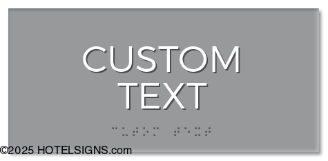 Spark Sign Store by HOTELSIGNS.com | 2 line common room sign common ...