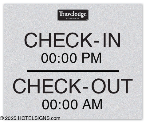 Travelodge Sign Store by HOTELSIGNS.com | check in check ...