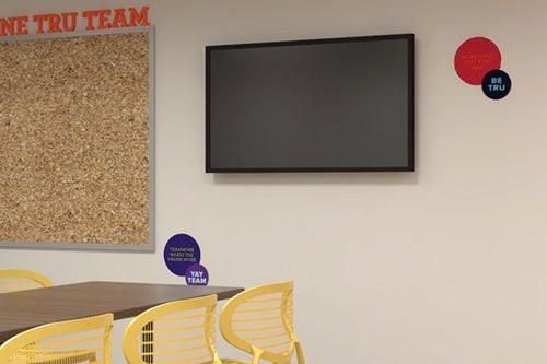 Tru Sign Store by HOTELSIGNS.com | team breakroom cubby wall graphics ...